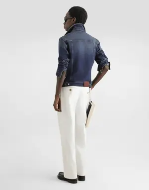 Dolce & Gabbana Striped Jersey Polo Shirt