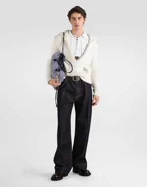 Dolce & Gabbana Cotton Interlock Serafino Shirt