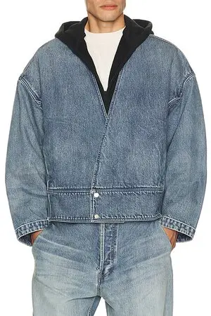 Fear Of God Denim Lapelless Jacket
