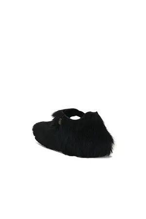 BIRKENSTOCK X Song For The Mute "the Rebel Mule" Fur Mules - Black