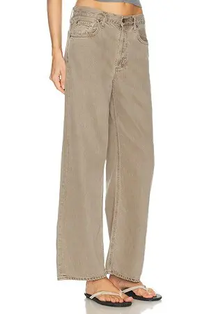 AGOLDE Low Slung Baggy Jeans - Trail