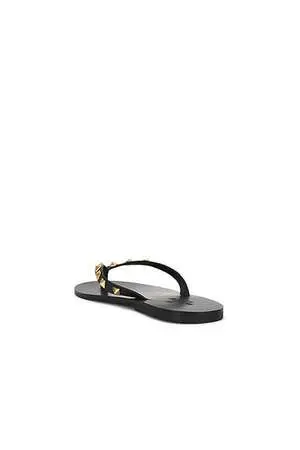 Valentino Garavani Studded Thong Sandal