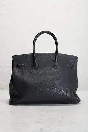 Hermès Togo Birkin 35 Retourne Handbag - Noir