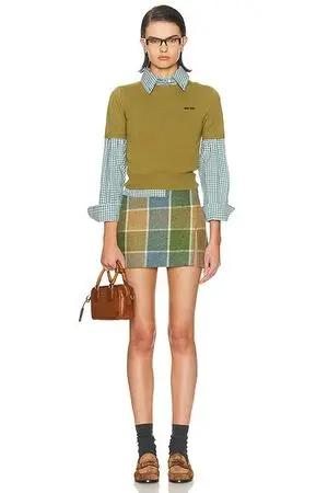 Miu Miu Cashmere Knit Top