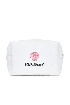 ABBODE Palm Beach Waffle Pouch - Cloud