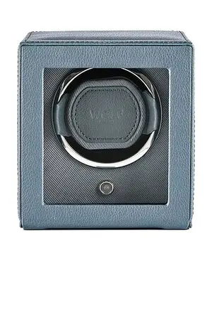 Wolf Cub Single Watch Winder With Cover - Future Grey