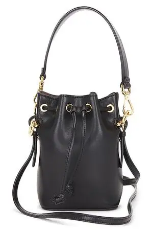 Fendi Mon Tresor Mini Bucket Bag - Black