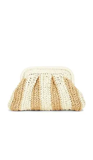 Dolce Vita Hydra Raffia Clutch