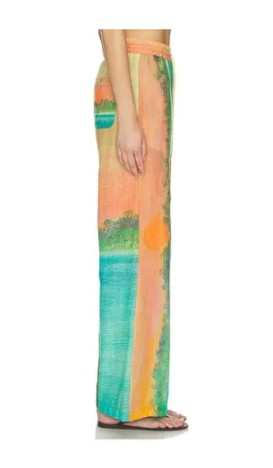 DONDE ESTEBAN Formentera Cotton Voile Pants