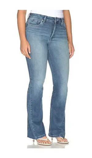 Good American Soft Tech High Boot Jeans