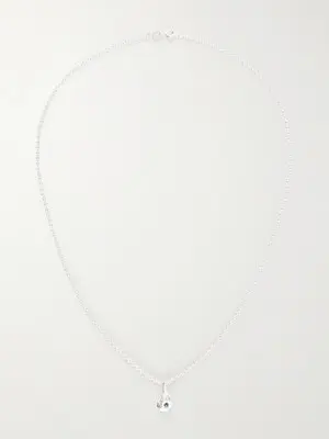 SIMUERO Sterling And Topaz Pendant Necklace - Silver