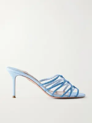 Aquazzura Trimmed Mules Clogs For Women