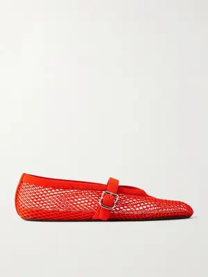 Alaia Trimmed Flats For Women