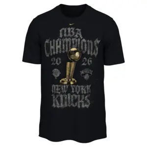 Nike New York Knicks 2025-26 Champions Basketball T-shirt - Black