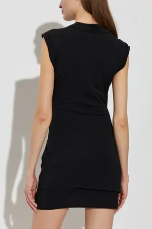 Alexander Wang Ruched Knit Mini Dress