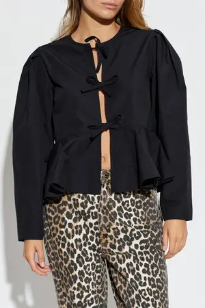 GANNI Top With Peplum
