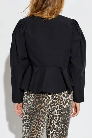 GANNI Top With Peplum