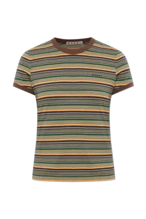 Marni Ribbed T-shirt - Multicolour