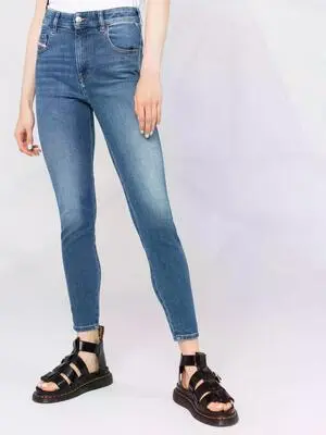 DIESEL® Slandy High-waist Super Skinny Jeans