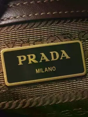 Prada Canapa Logo Jacquard Tote Bag