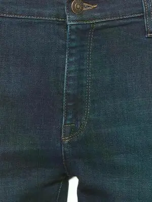 Gucci Navy Floral Patch Slim Fit Jeans