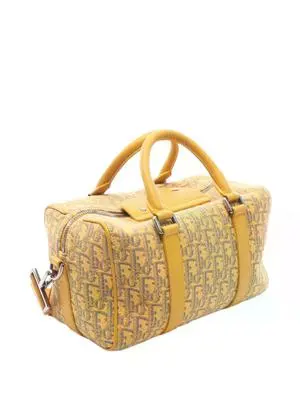 Dior Oblique Jacquard Lingot 26 Satchel - Yellow