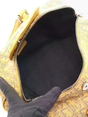Dior Oblique Jacquard Lingot 26 Satchel - Yellow