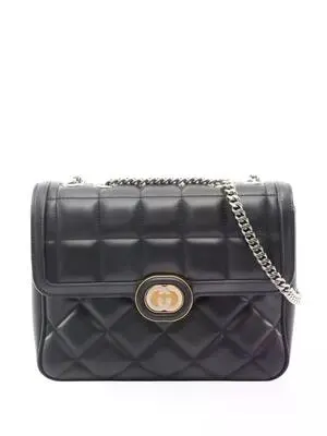 Gucci Small Quilted Calfskin Deco Shoulder Bag