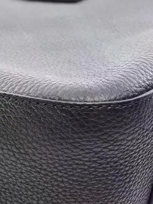 Fendi Grained Leather Satchel