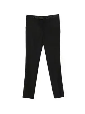Tagliatore Satin-trim Trousers