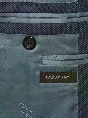 Canali Single-breasted Wool Blazer
