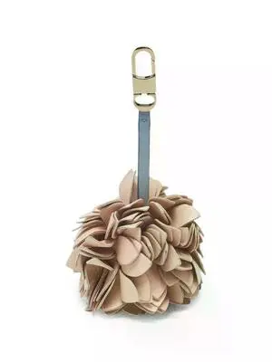 Carolina Herrera Flower Appliqué Bag Charm