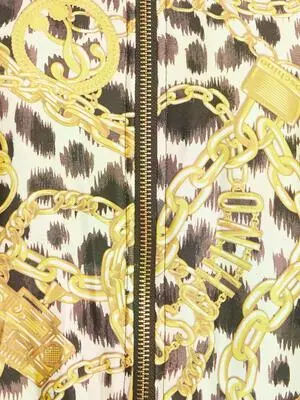 Moschino X H&m Leopard-print Zip-up Jacket