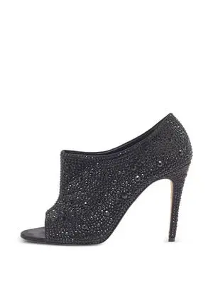 GINA Crystal Embellished Open-toe High Stiletto Sandals