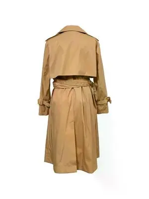 Simone Rocha Ruffled Double-breasted Trench Coat