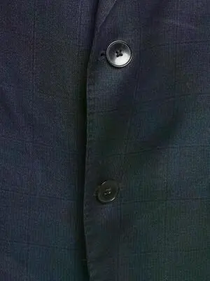 Hugo Boss Check-pattern Slim-fit Blazer