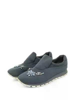 Prada Crystal Embellishment Sneakers