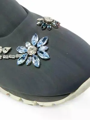 Prada Crystal Embellishment Sneakers