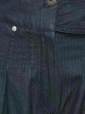 Kenzo Belted Pleated Trousers