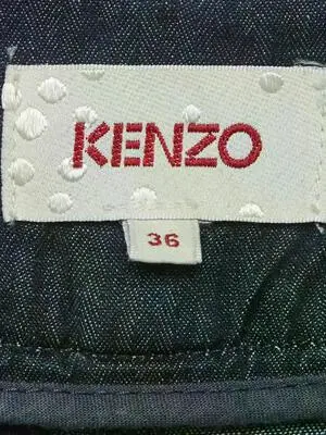 Kenzo Belted Pleated Trousers