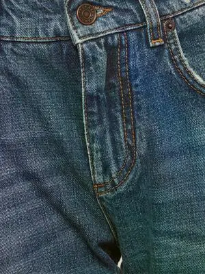 Dolce & Gabbana Baroque Heart Patch Jeans