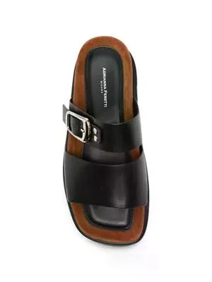 ADRIANNA FERETTI Double-strap Sandals With Buckle Fastening