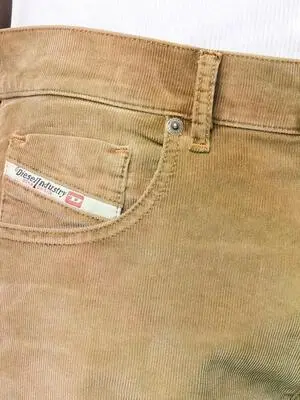 DIESEL® Tapered Bleach-wash Corduroy Jeans