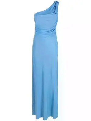Alberta Ferretti One-shoulder Long Dress
