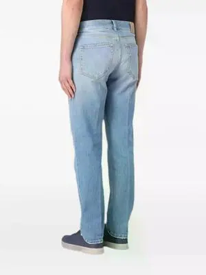 PT TORINO Faded Effect Straight-leg Jeans