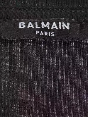 Balmain Logo-print Cotton T-shirt