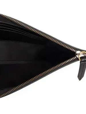 Gucci Calfskin Tropical Print Clutch Bag