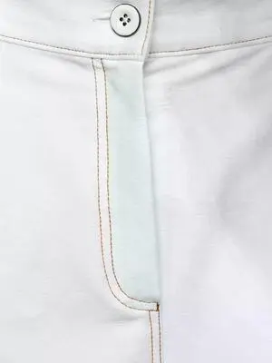 Max Mara Foster Logo Patch Wide-leg Jeans