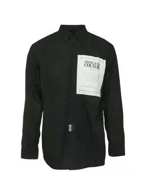 Versace Printed Pocket Shirt