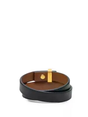 Hermès 2016 Swift Leather Double Tour Bracelet